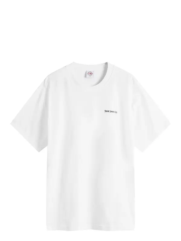 POLAR SKATE CO. Life In A Bubble T-shirt - White
