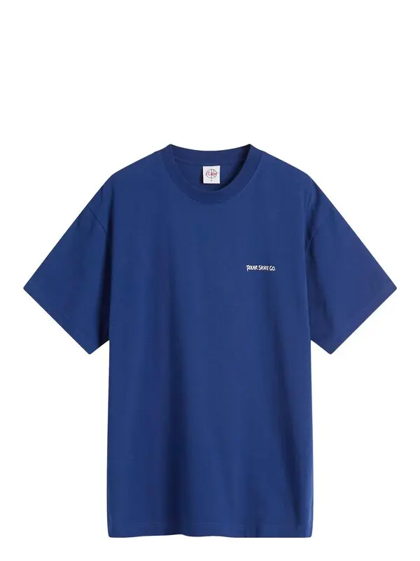 POLAR SKATE CO. Life In A Bubble T-shirt - Deep Royal Blue