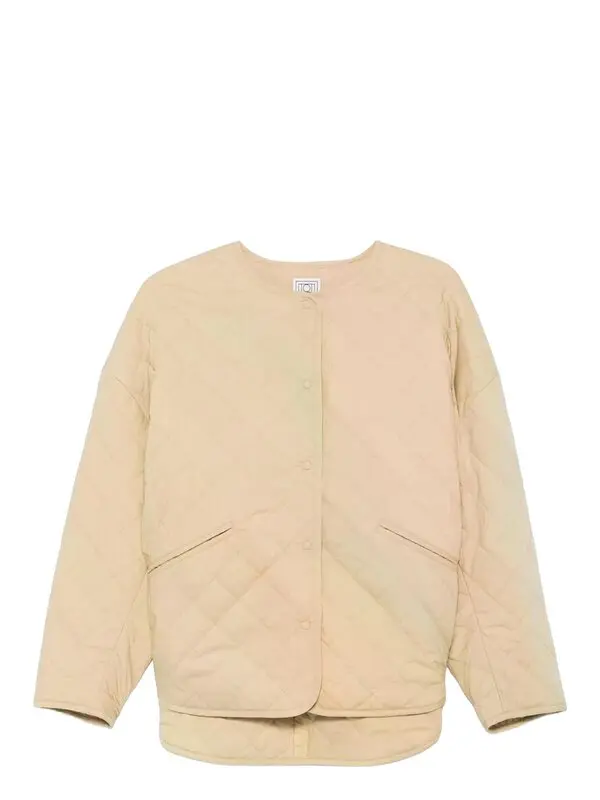 TOTEME Quilted Jacket - Neutrals