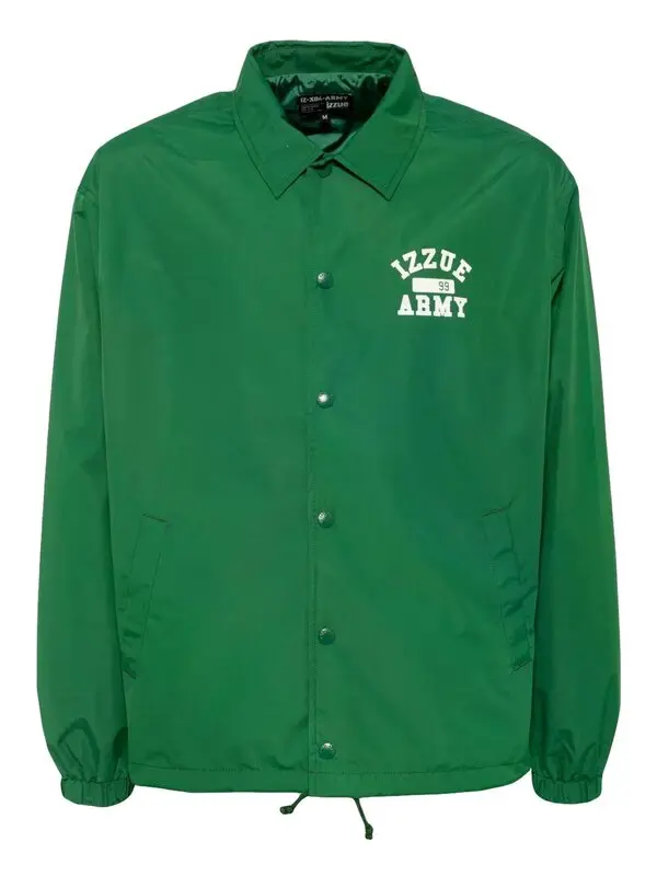 Izzue Logo Jacket - Green