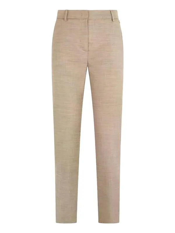 Liu Jo High-rise Tailored Trousers - Neutrals