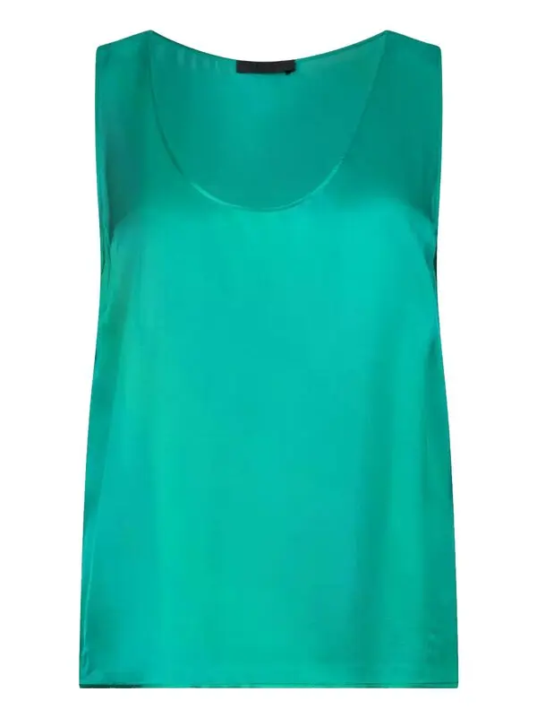 Liu Jo Scoop-neck Sleeveless Top - Blue