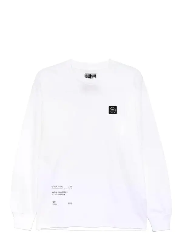 Izzue Logo-patch T-shirt - White
