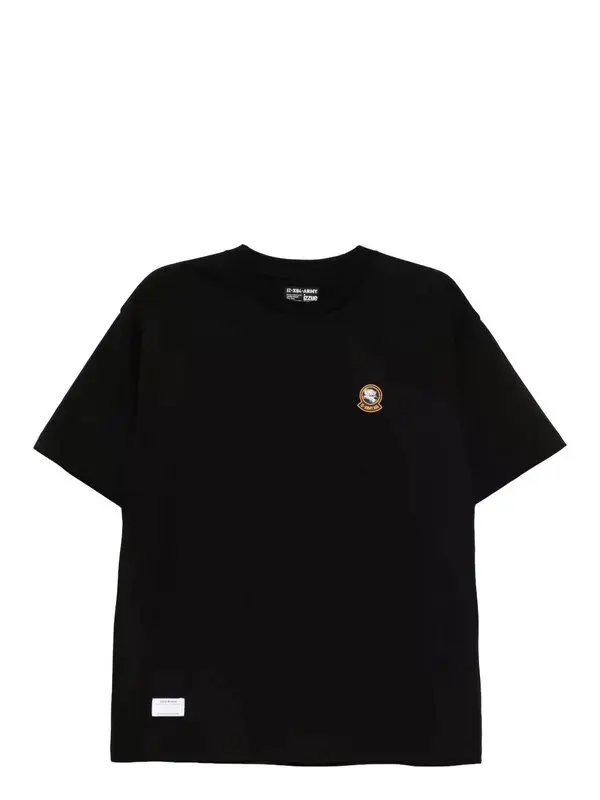 Izzue Logo-patch T-shirt - Black