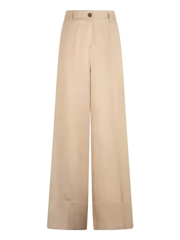 Liu Jo Wide-leg Trousers - Neutrals