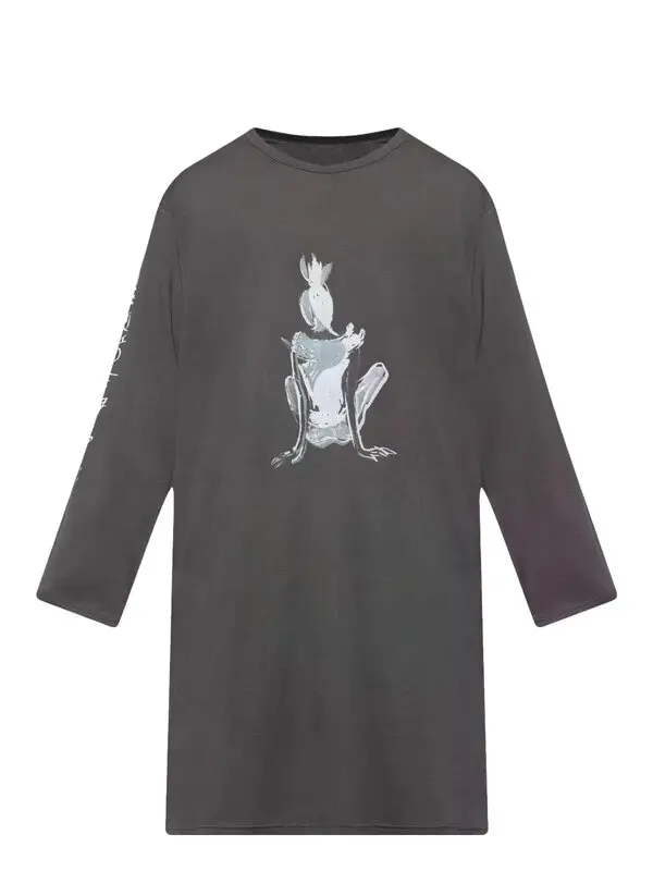 Yohji Yamamoto Long-sleeve T-shirt - Grey