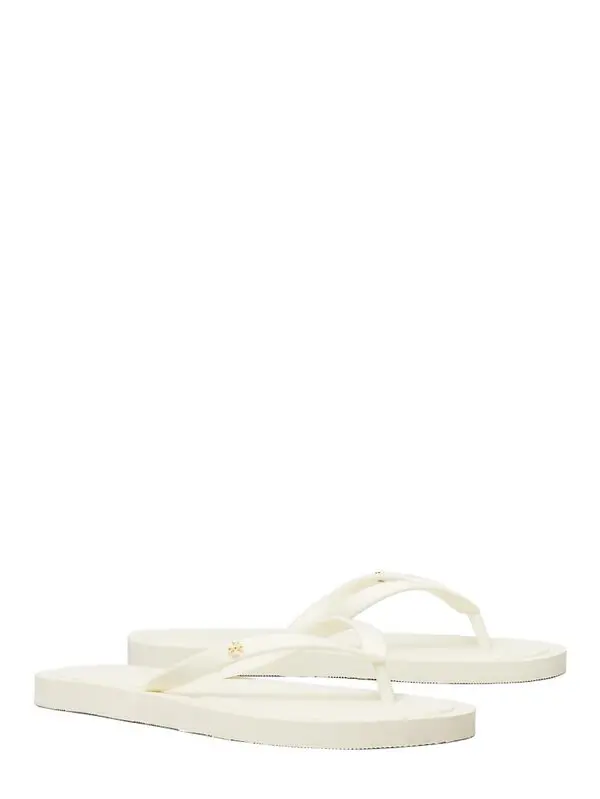 Tory Burch Kira Padded Flip-flop - New Ivory/gold