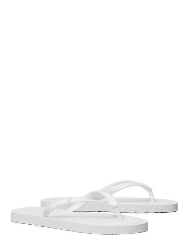 Tory Burch Kira Padded Flip-flop - Optic White/optic White