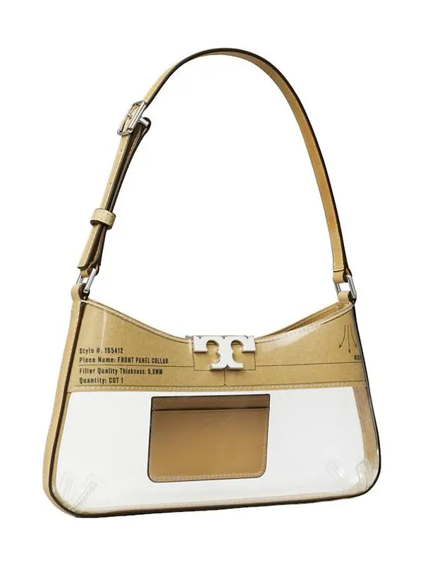 Tory Burch Eleanor Slim Shoulder Bag - Clear
