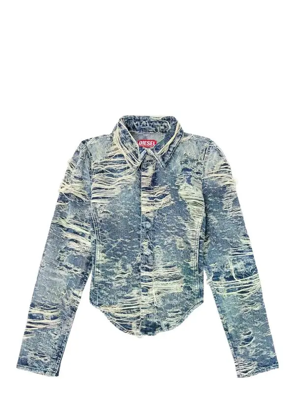 Diesel De-madeline-fsg Jacket - Blue