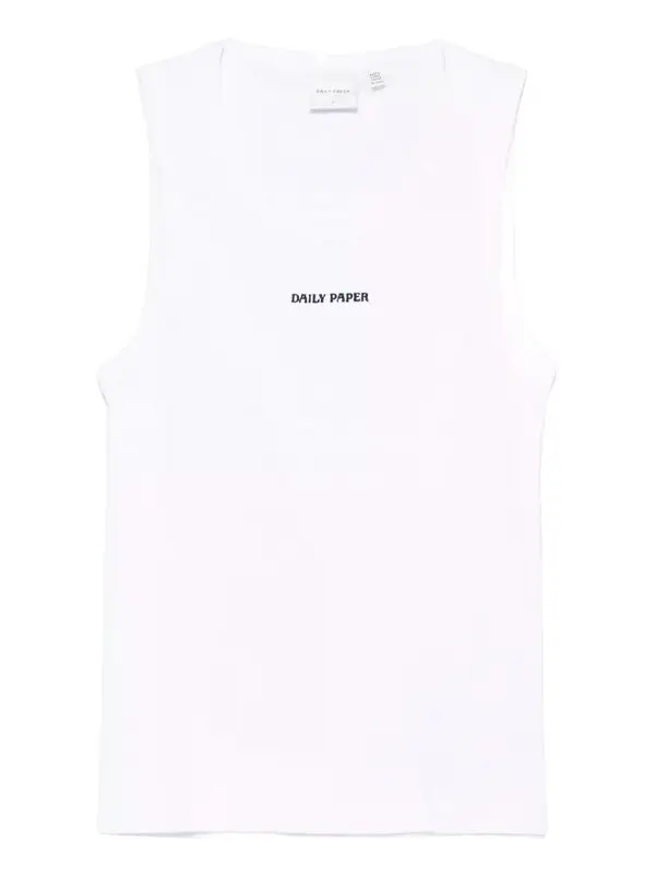 DAILY PAPER Dias Tank Top - White