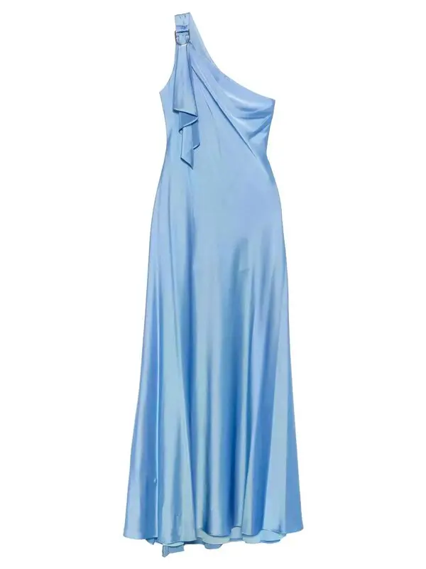 Ralph Lauren One-shoulder Maxi Dress - Blue