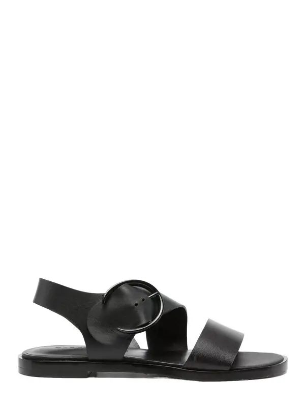 Clergerie Ilona Flat Sandals - Black