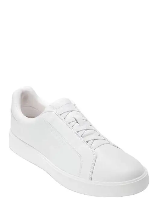 Cole Haan Grandpro Luxe Leather Slip-on Sneaker - Optic White /optic White