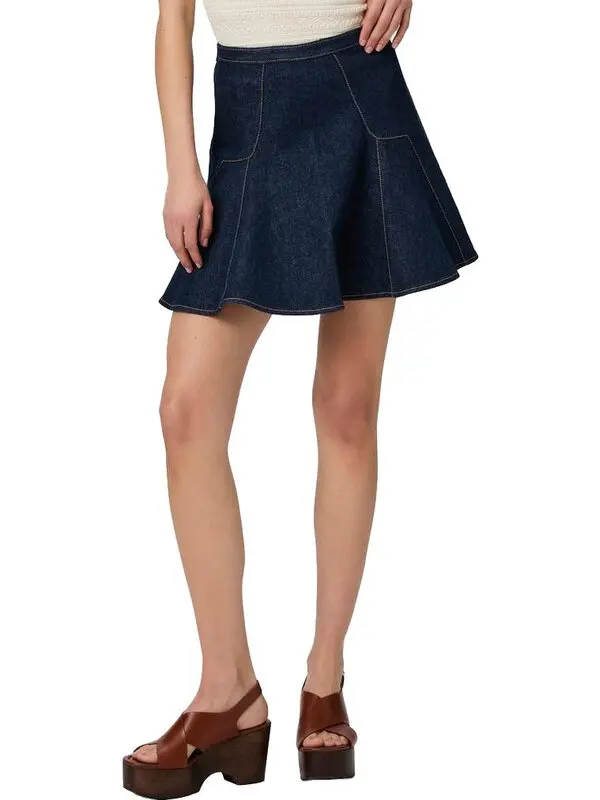 Paige Adaline Denim Miniskirt - Anais