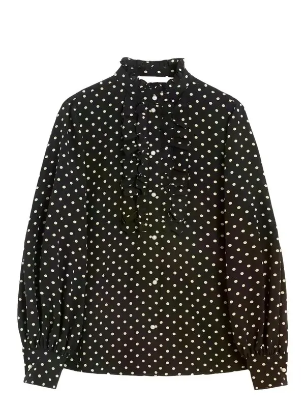 Valentino Garavani Plusdepois Print Shirt - Black