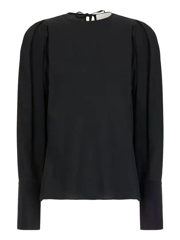 Erika Cavallini Silk Blouse - Black
