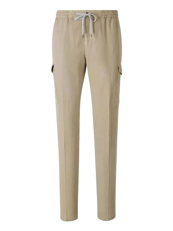 PT TORINO Cotton Cargo Trousers - Neutrals