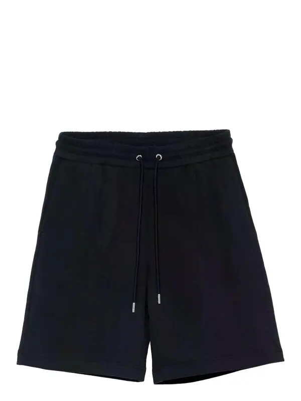 Moncler Logo-patch Shorts - Blue