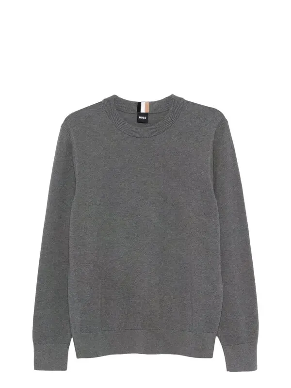 BOSS Crew-neck Sweatshirt - Grey