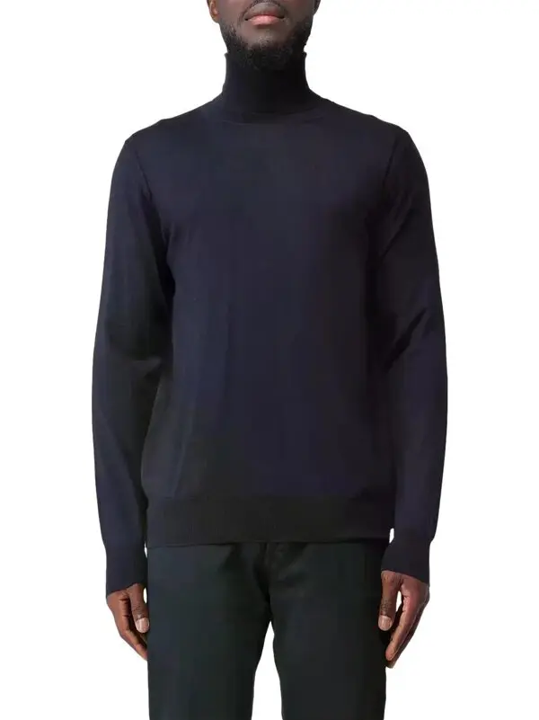 PAOLO PECORA Wool Jumper - Blue
