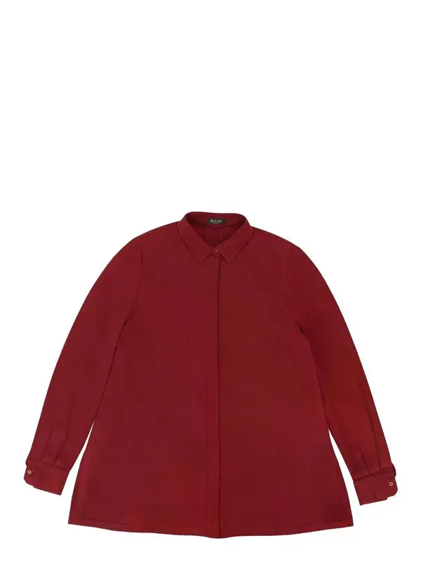 Loro Piana Concealed-fastening Shirt - Red