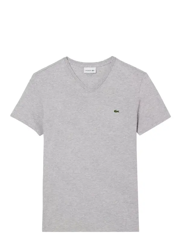 Lacoste Cotton Jersey T-shirt - Grey