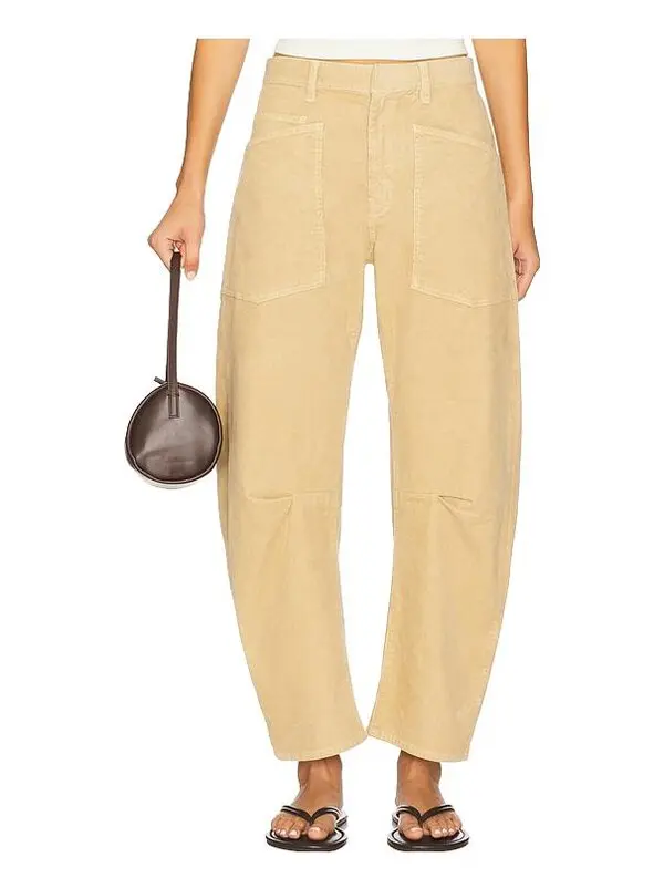 NILI LOTAN Shon Corduroy Pant - Sabbia