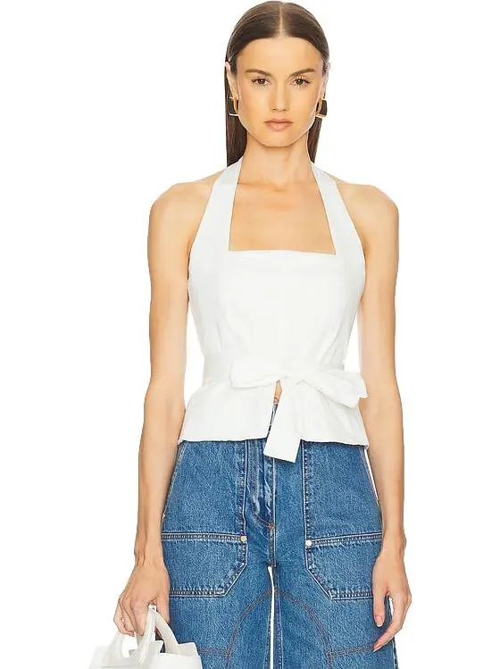Cult Gaia Anita Top - Off White