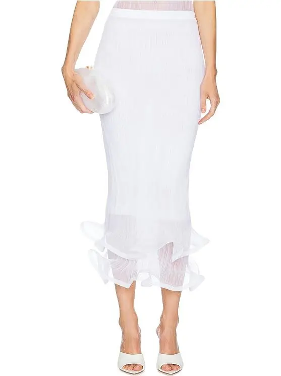 Simkhai Kelso Skirt - White