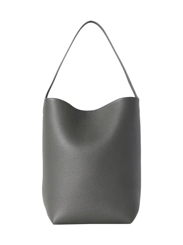 THE ROW Large Park Leather Tote - Grey