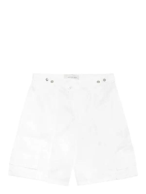 FENG CHEN WANG Cargo Shorts - White