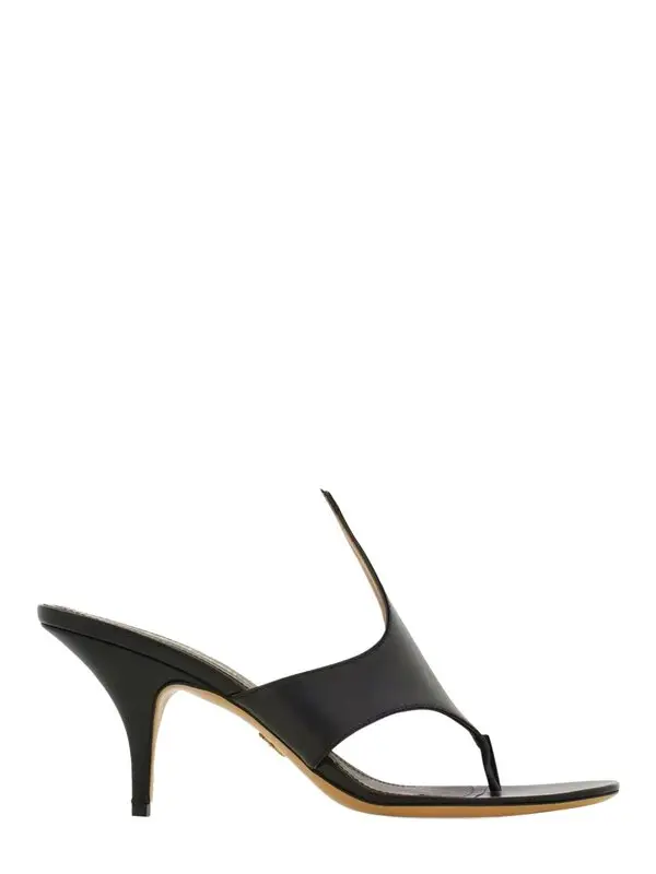 FERRAGAMO 70mm Fiamma Sandals - Black
