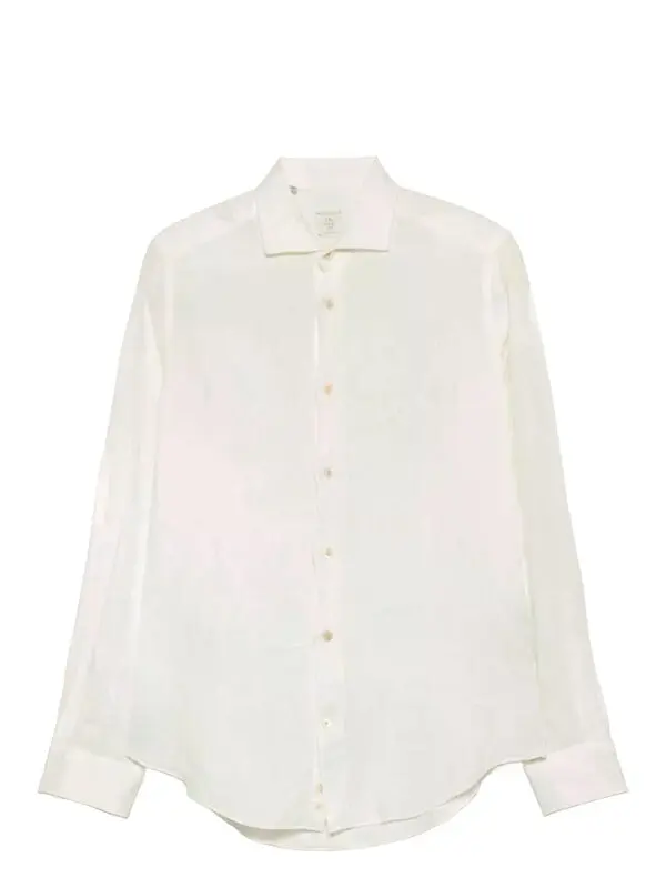 Eleventy Linen Shirt - Neutrals