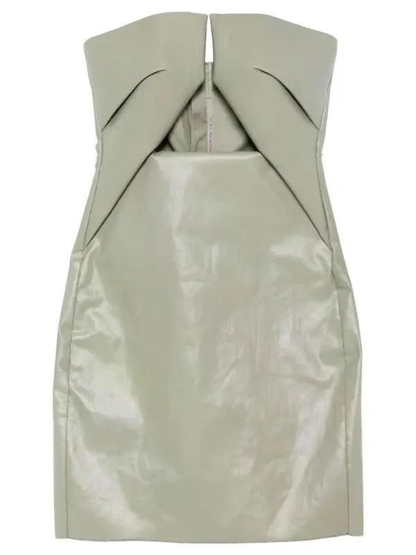 Rick Owens Prong Mini Dress - Green