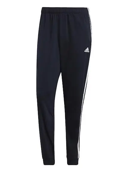 Adidas Essentials Warmup Tapered 3stripes Track Pants - Legend Ink/white