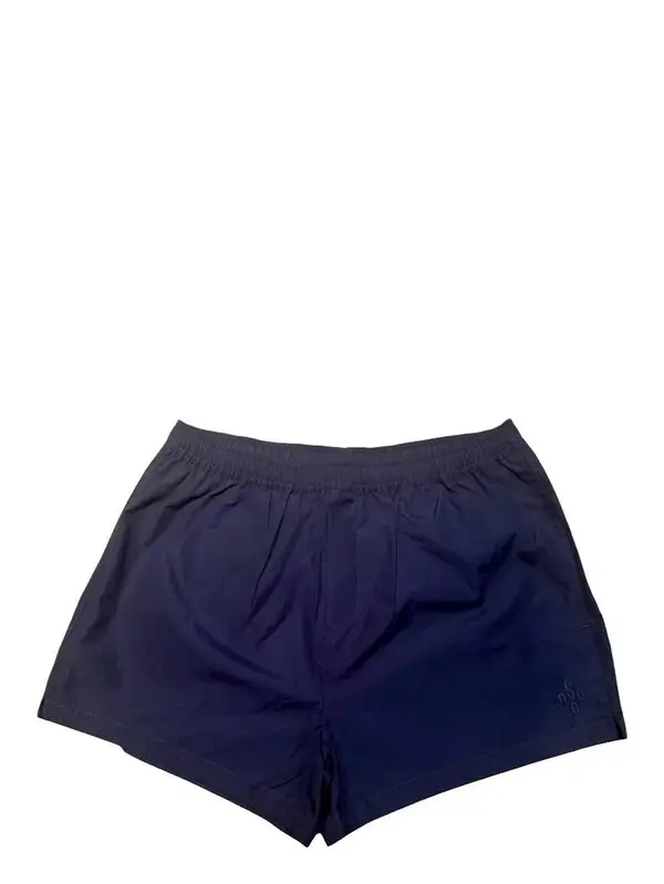 OVO Monogram Nylon Shorts - Navy Blue