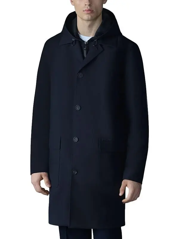 Mackage Mathias 3-in-1 Balmacaan Coat - Navy