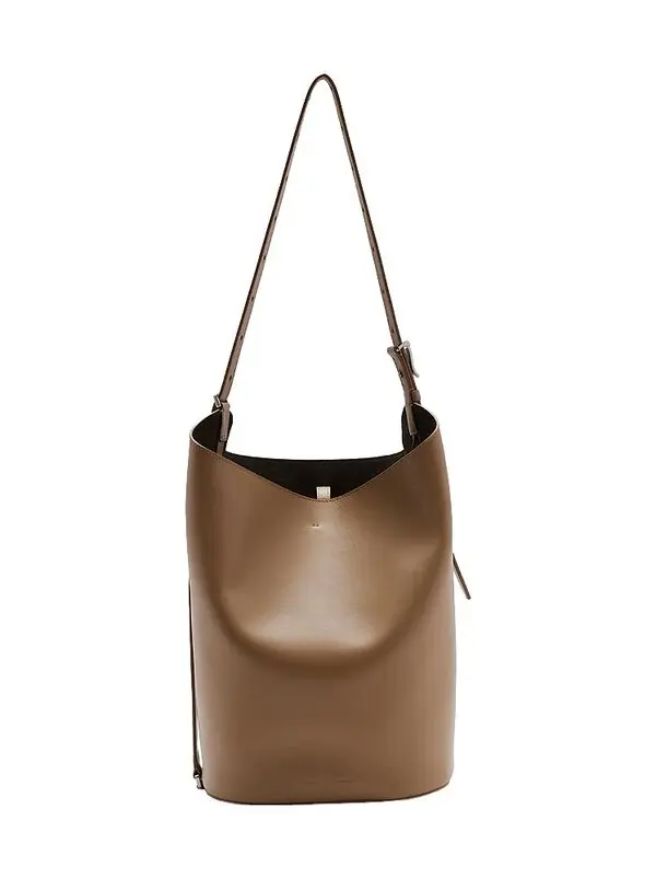 Proenza Schouler Brant Bucket Bag In Smooth Leather - Cumin
