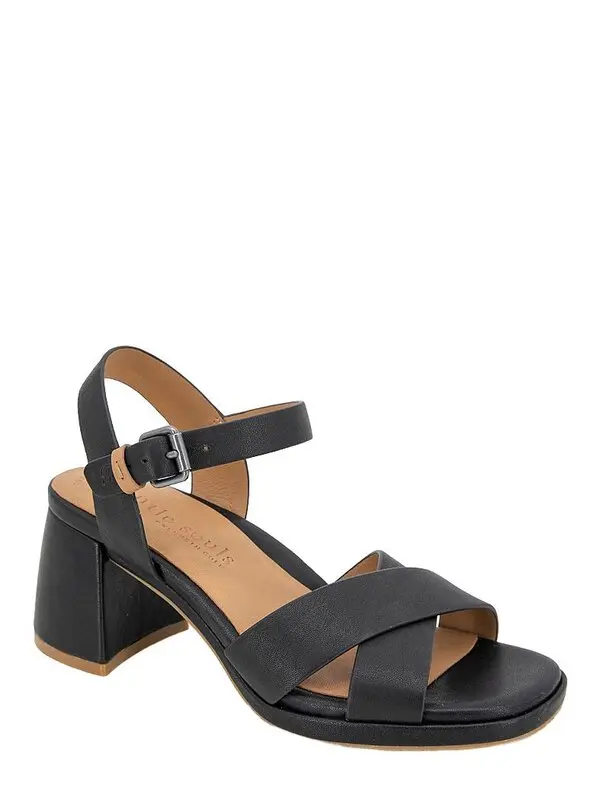 KENNETH COLE Rimini Sandals - Black Leather