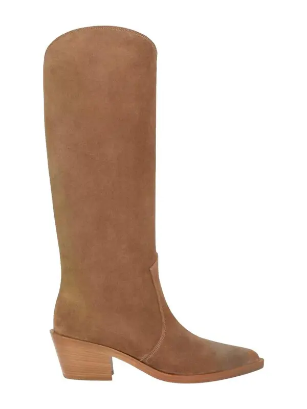 GIANVITO ROSSI 45mm Waylon Boots - Brown