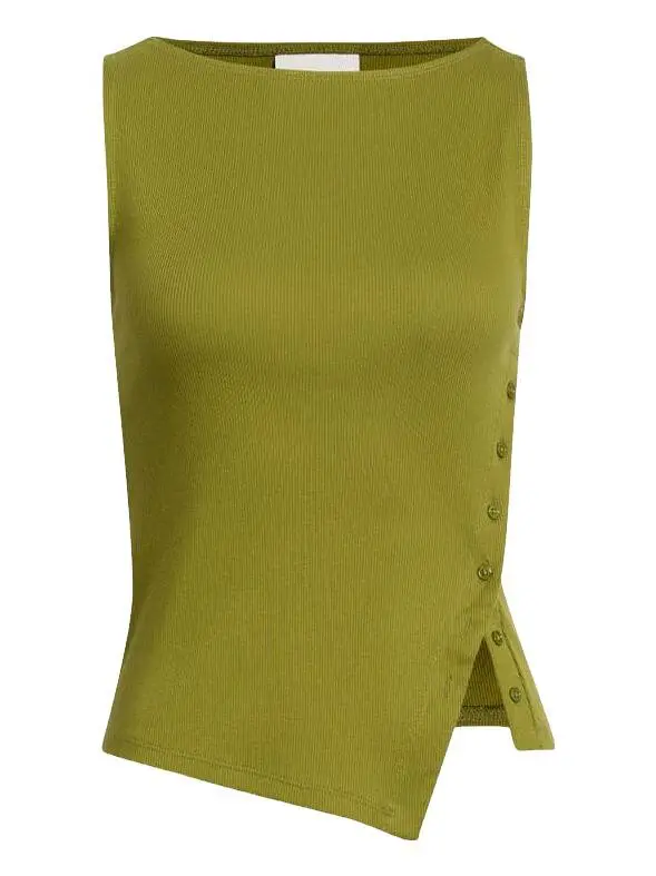 REFORMATION Hudson Knit Tank - Pear