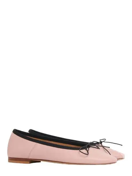 MANSUR GAVRIEL Ballet Flat - Baby Pink/black