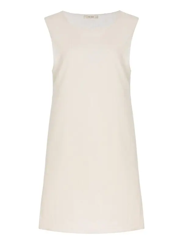 THE ROW Jaylen Longline Knit Top - White