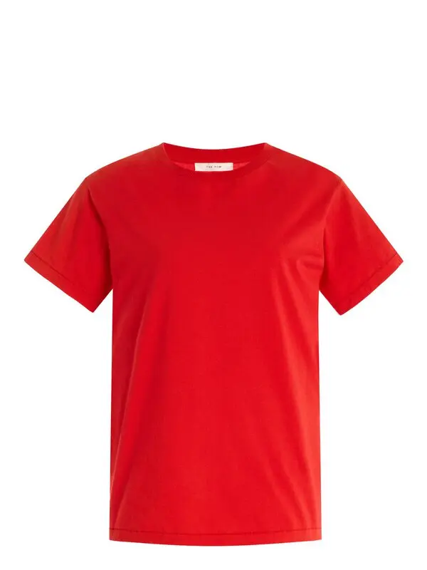 THE ROW Classic Cotton T-shirt - Red