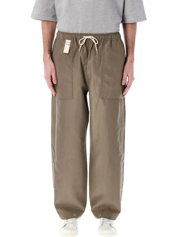Comme Des Garçons Buttoned Pant - Grey Beige