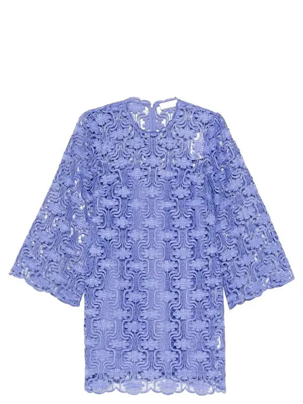 Zimmermann Maxine Short Dress - Blue