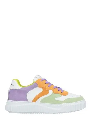 VOILE BLANCHE Calfskin Low-top Sneakers - White