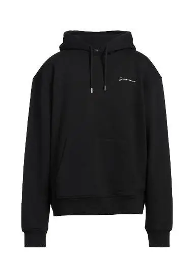 Jacquemus Sweatshirt In Organic Cotton - Black