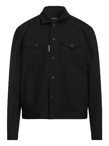 Dsquared2 Virgin Wool Jacket - Black